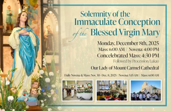 Solemnity of the Immaculate Conception of the Blessed Virgin Mary ...